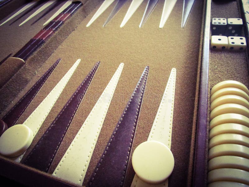 Backgammon game stock photo. Image of board, game, hobbies - 98208938