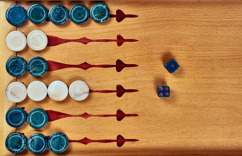Backgammon of Semi Precious Stones Stock Image - Image of pair, shapes ...
