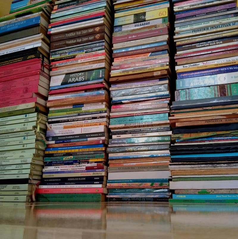 Backgound Books Education in Room Editorial Stock Image - Image of ...