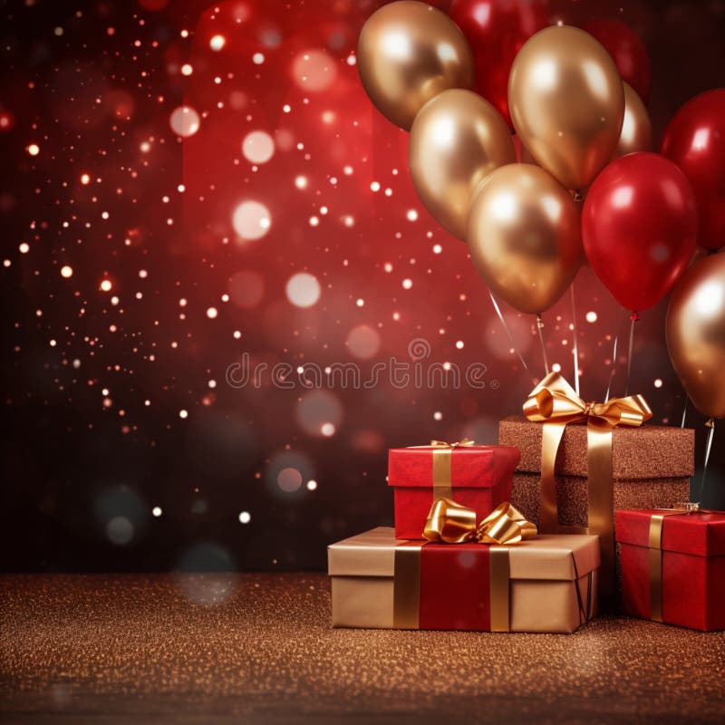 Year Celebration Graphicdesign Background Red Color Stock Illustrations ...