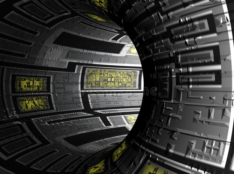 Electric arc stock illustration. Illustration of perspective - 7621310