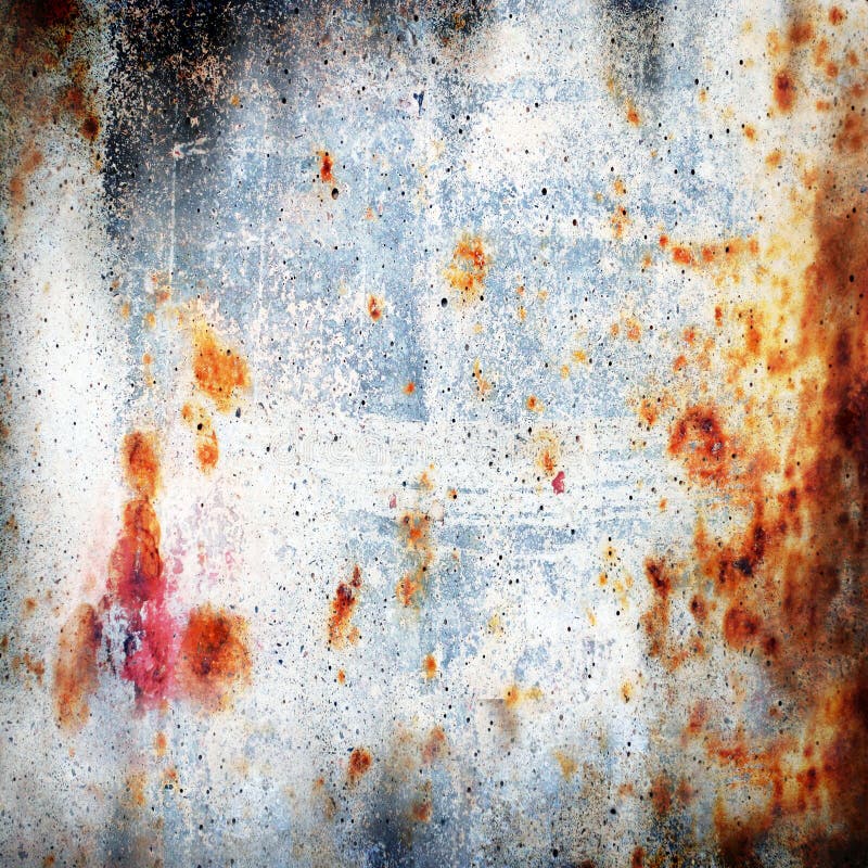 Rusty-colored Grunge Background Stock Image - Image of dirty, messy ...