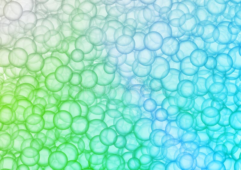 Round Bubble Shapes or Circle Rings in Abstract Bubble Texture ...