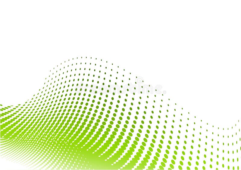 Green Dotted Background stock vector. Illustration of light - 8525808