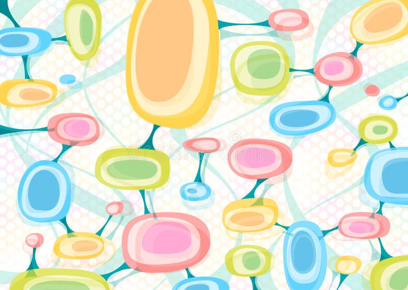 Fun Background Patterns Blue Stock Illustration - Illustration of ...