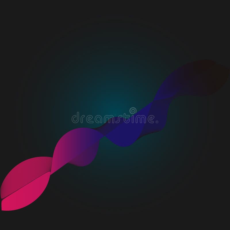 Abstract pink blue line stock illustration. Illustration of digital ...
