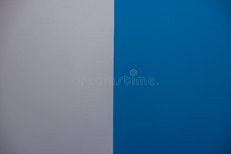 Equally Vertically Divided Smooth Solid Dark Denim and Dark Ultimate ...