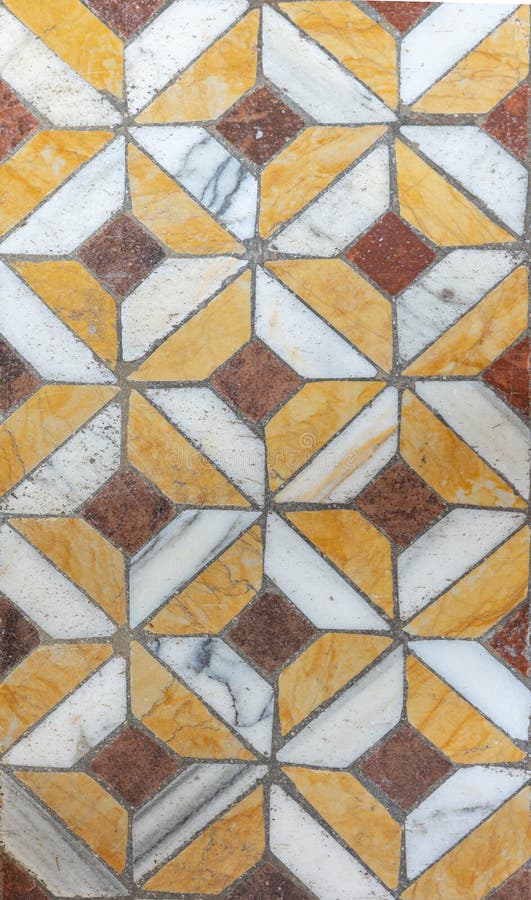 Vertical Geometrical Multi Earth Color Patterned Historical and ...