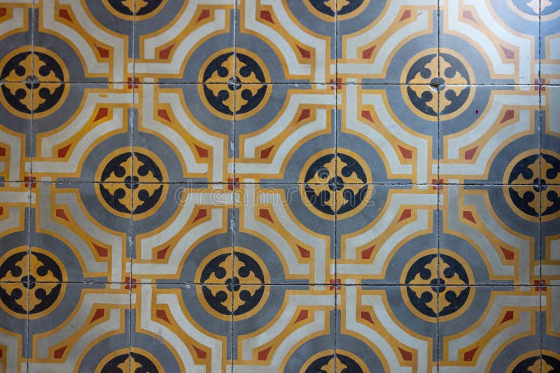 Geometrical and Symmetrical Decorated Square Colorful Ceramic Tiles ...