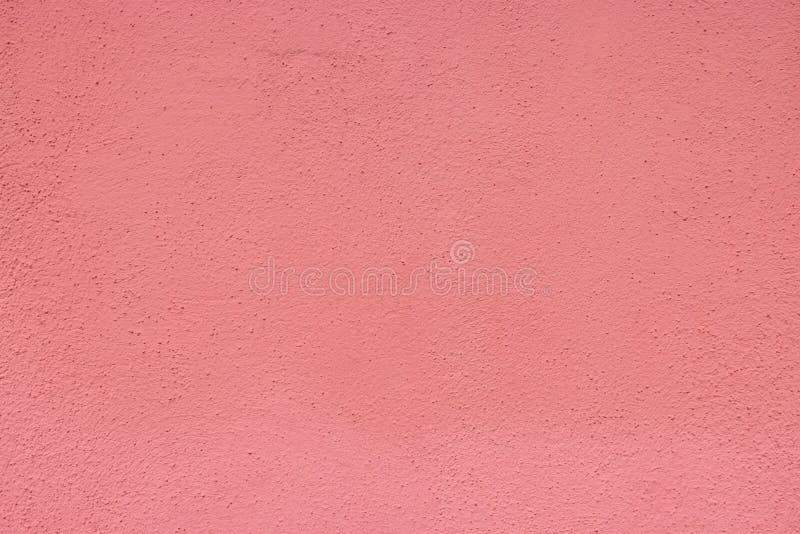 Close Up of Semi Smooth Solid and Uniform Bright Candy Pink Stucco Wall ...