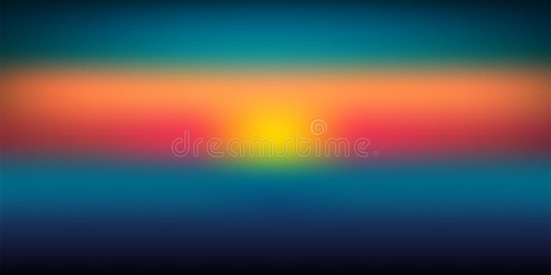 Colorful Horizontal Gradient Background with Warm Red Orange Yellow ...