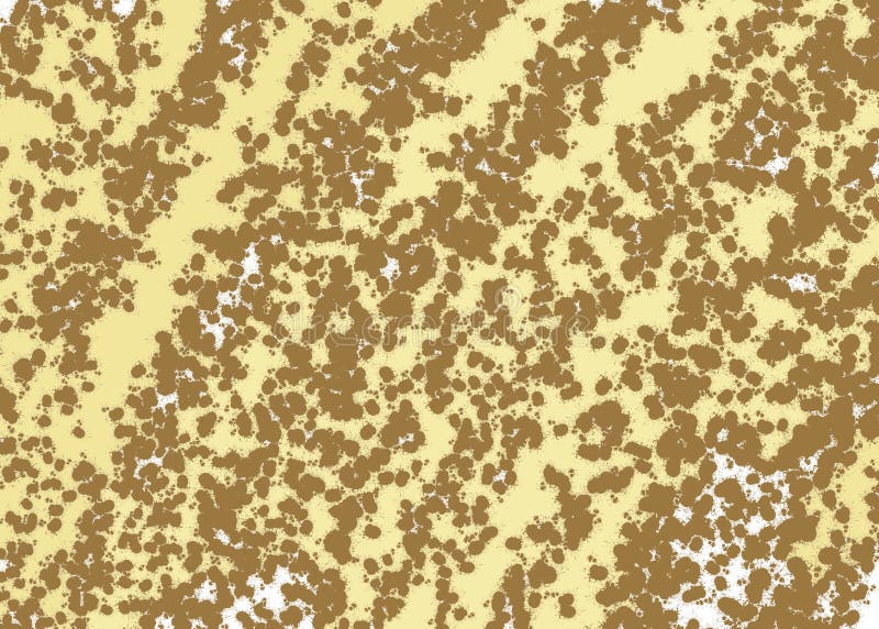 Brown and Cream Abstract Pattern Featuring Irregular, Scattered Spots ...