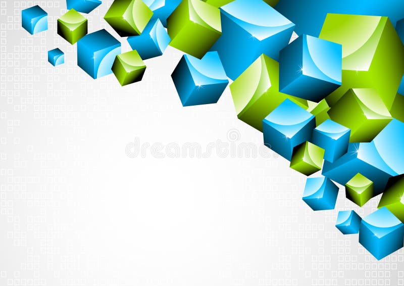 Background with 3d box stock vector. Illustration of style - 16147954