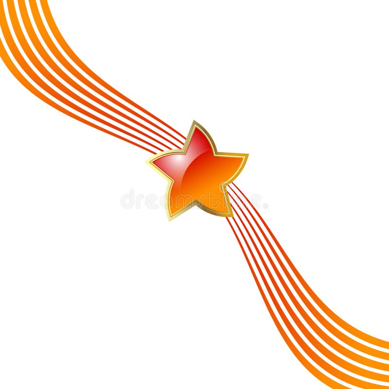 Retro Gold star bursts stock illustration. Illustration of colorful ...