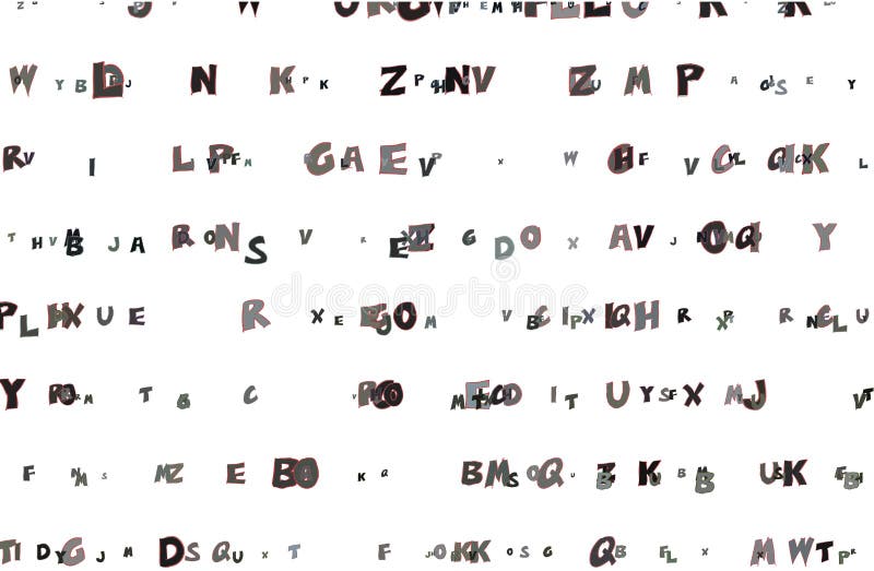 Background Abstract Alphabets Letters. Artwork, Illustration, Digital ...