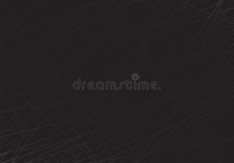 Abstract Black Polygon Tech Network with Connect Technology Background ...