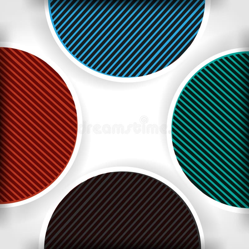 Background with Abstract Blank for Text Stock Vector - Illustration of ...