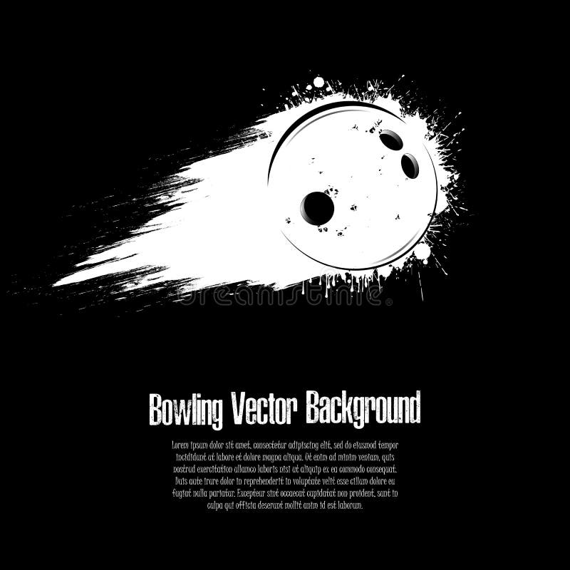 Background Abstract Bowling Ball from Blots Stock Vector - Illustration ...