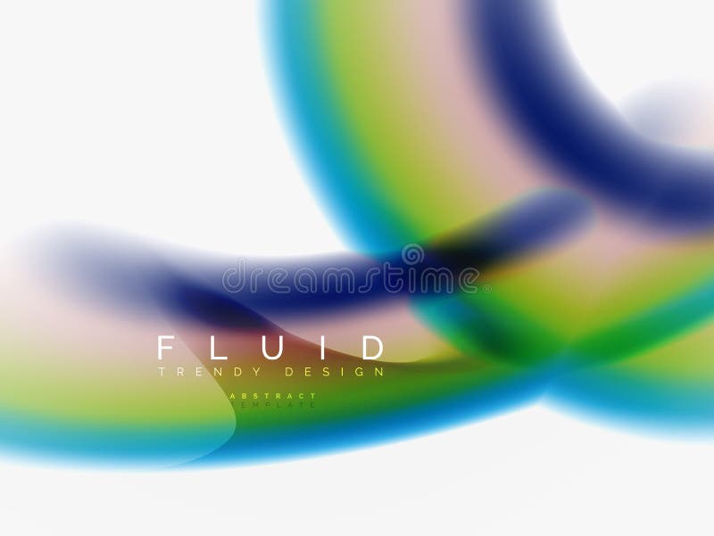 Background Abstract Color Flow, Liquid Design Stock Vector ...