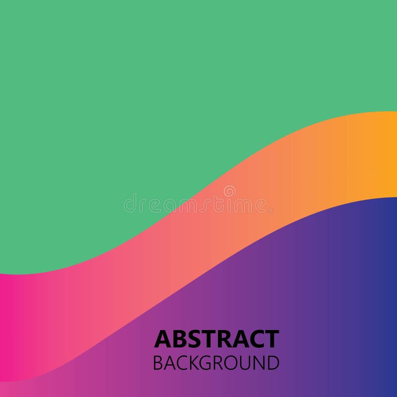 Background Abstract Color Wave Vector Stock Vector - Illustration of ...