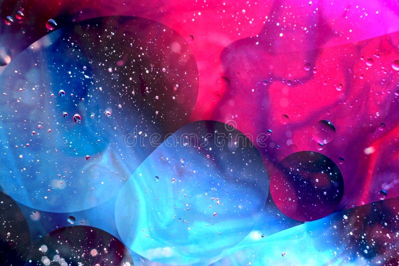 Background Abstract Colorful Psychedelic Water Oil Stock Illustration ...