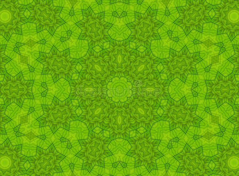 Abstract Green Concentric Pattern Stock Illustration - Illustration of ...