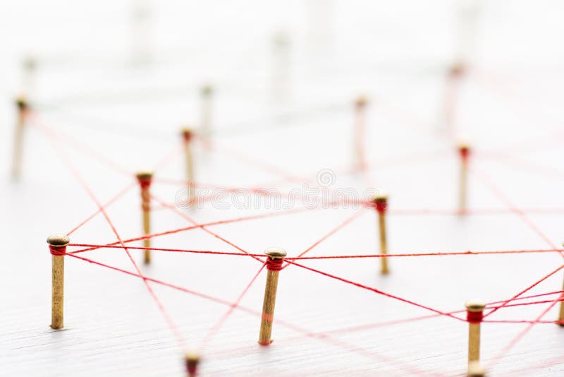 Background. Abstract Concept Idea of Network, Social Media, Internet ...