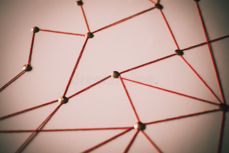 Background. Abstract Concept (idea) of Network, Social Media, Internet ...