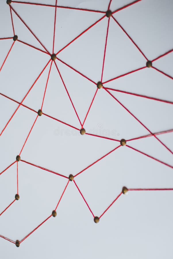 Background. Abstract Concept (idea) of Network, Social Media, Internet ...