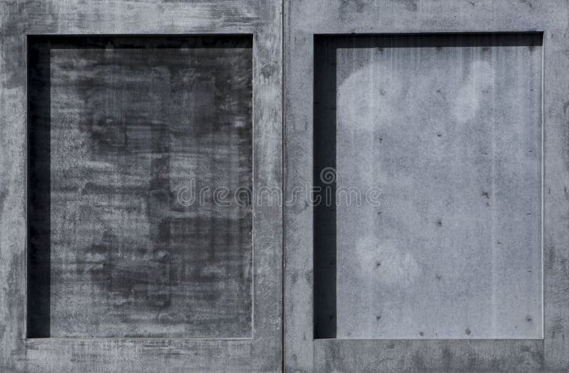 Background of Abstract Concrete Window Stock Image - Image of ...