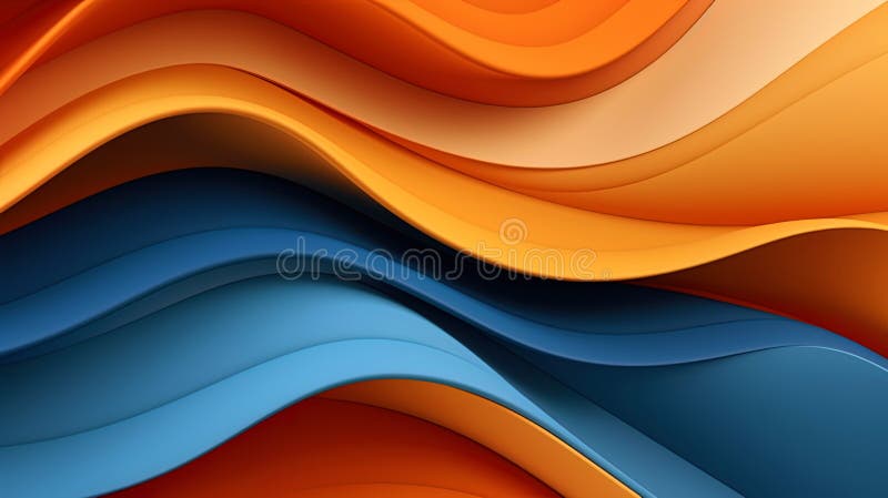 The Background with Abstract Curves and Multi Layer Textures Stock ...