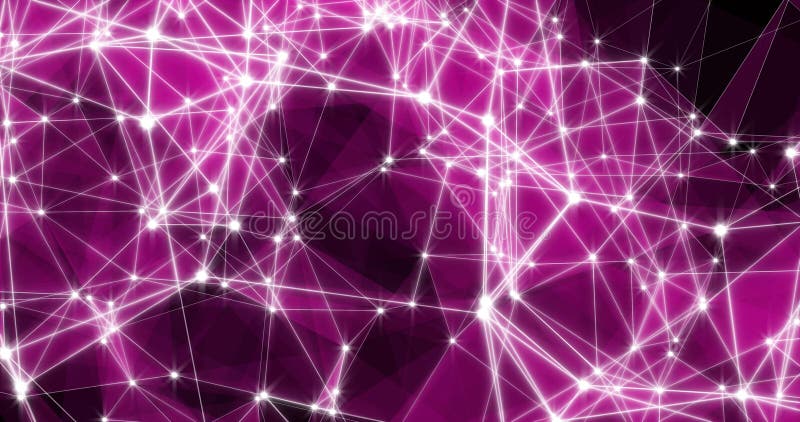 Background Abstract Dynamic Plexus Futuristic Technology. 3d Render Stock Illustration ...