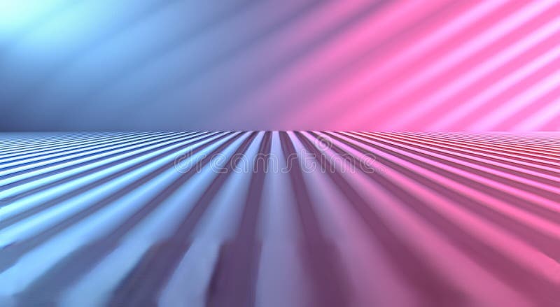 The Background is Abstract and Features Soft Pink and Blue Light Rays ...