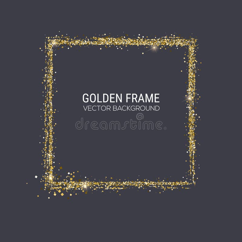 Background with Abstract Frame in Grange Style. Brush Stroke the ...