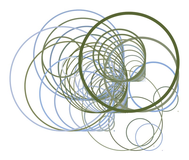 Background Abstract Geometric Circles, Bubbles, Sphere or Ellipses ...