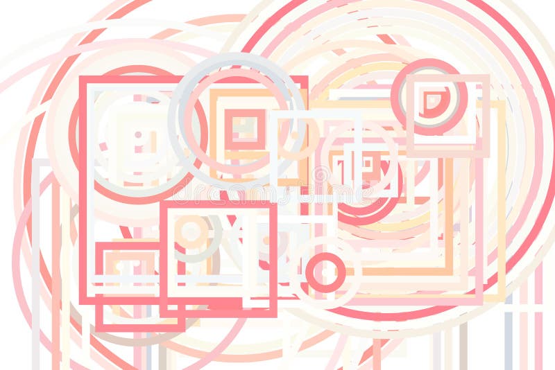 Background Abstract Geometric Ellipse & Square Box Pattern for Design ...