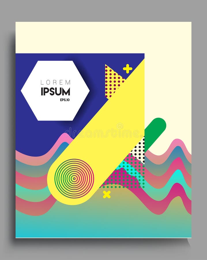 Background Abstract Geometric Pattern Design. Vector Templates for ...