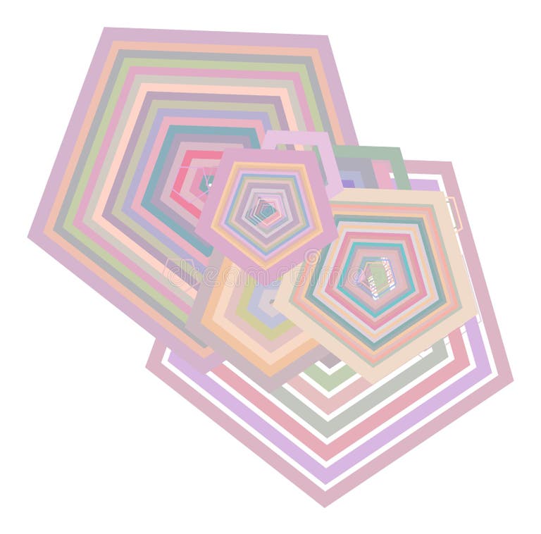 Background Abstract Geometric Pentagon Pattern for Design. Concept ...