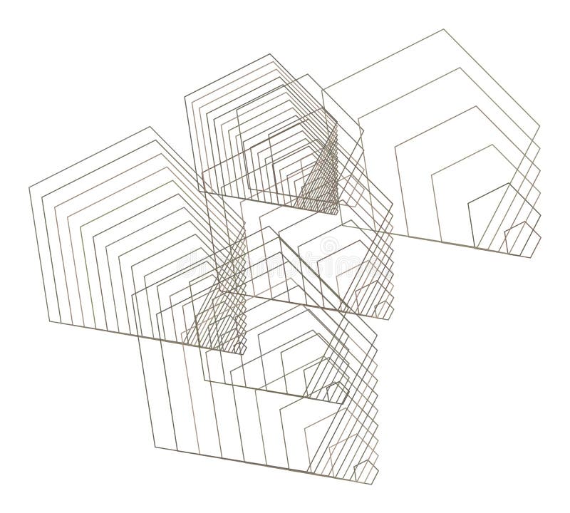 Background Abstract Geometric Pentagon Pattern for Design. Style ...