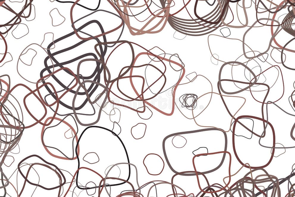 Background Abstract Geometric Random Rounded Shapes Pattern for Design ...