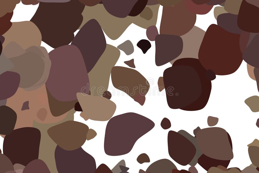 Background Abstract Geometric Random Rounded Shapes Pattern for Design ...