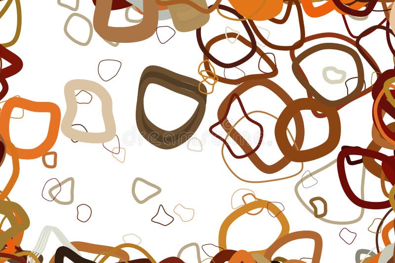 Background Abstract Geometric Random Rounded Shapes Pattern for Design ...