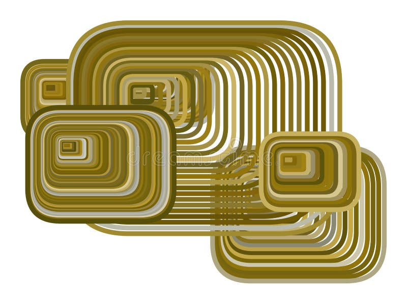 Background Abstract Geometric Rounded Rectangle Pattern for Design. Backdrop, Graphic, Messy ...