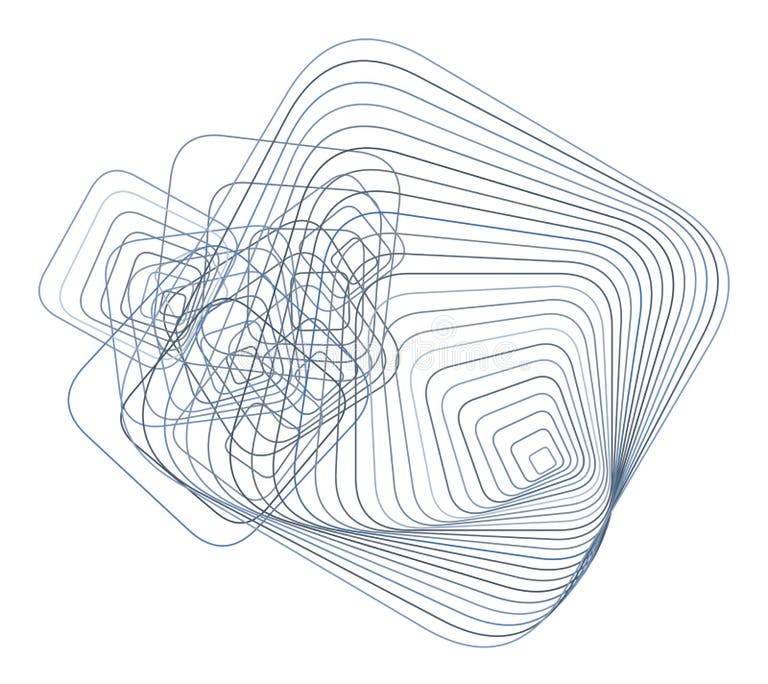 Background Abstract Geometric Rounded Rectangle Pattern for Design ...