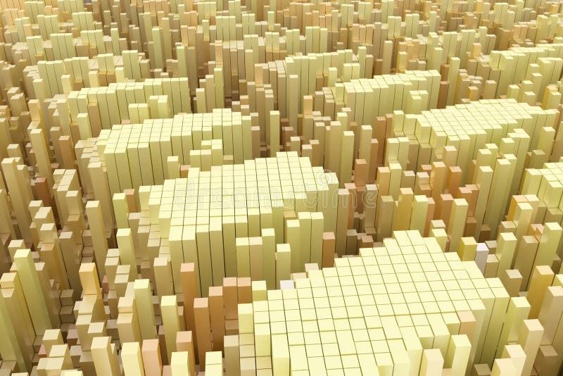 Abstract Shape Composition, Geometric Structure Blocks. Wallpaper for ...