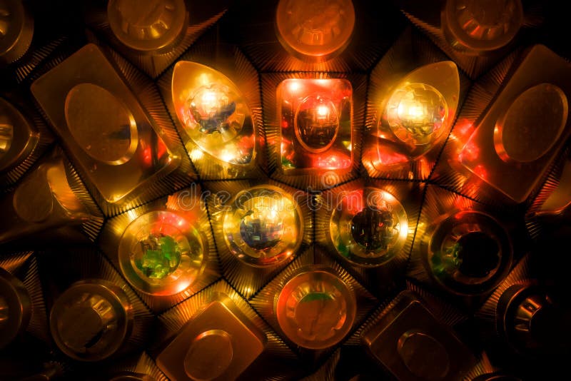 Background of Abstract Glitter Led Lights Stock Photo - Image of ...