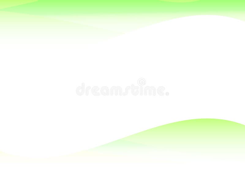 Background Abstract Green Curve Waves. Data Stream Concept. Vector ...