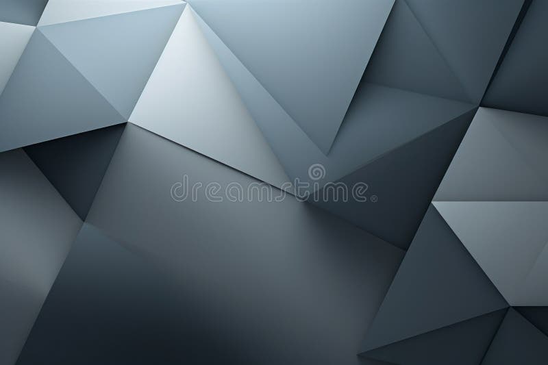 Background of Abstract Grey Background with Triangular Shapes Stock Illustration - Illustration ...