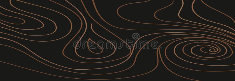 Background of Abstract Growth Rings of a Tree.Line Design of a Wooden ...