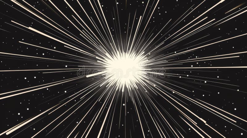 The Background of this Abstract Line Art Illustration Features an ...